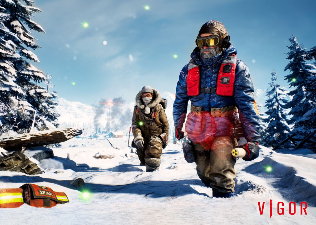 'Vigor Deep Snow' Poster, picture, metal print, paint by Bohemia Interactive | Displate