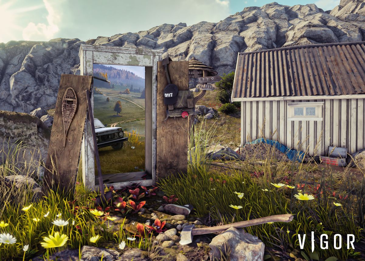 'Vigor x DayZ Game Poster' Poster, picture, metal print, paint by ...