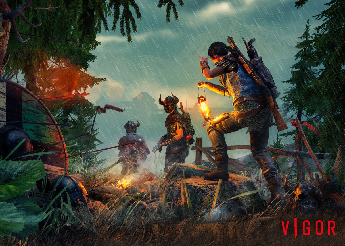 'Vigor Game Artwork' Poster, picture, metal print, paint by Bohemia Interactive | Displate