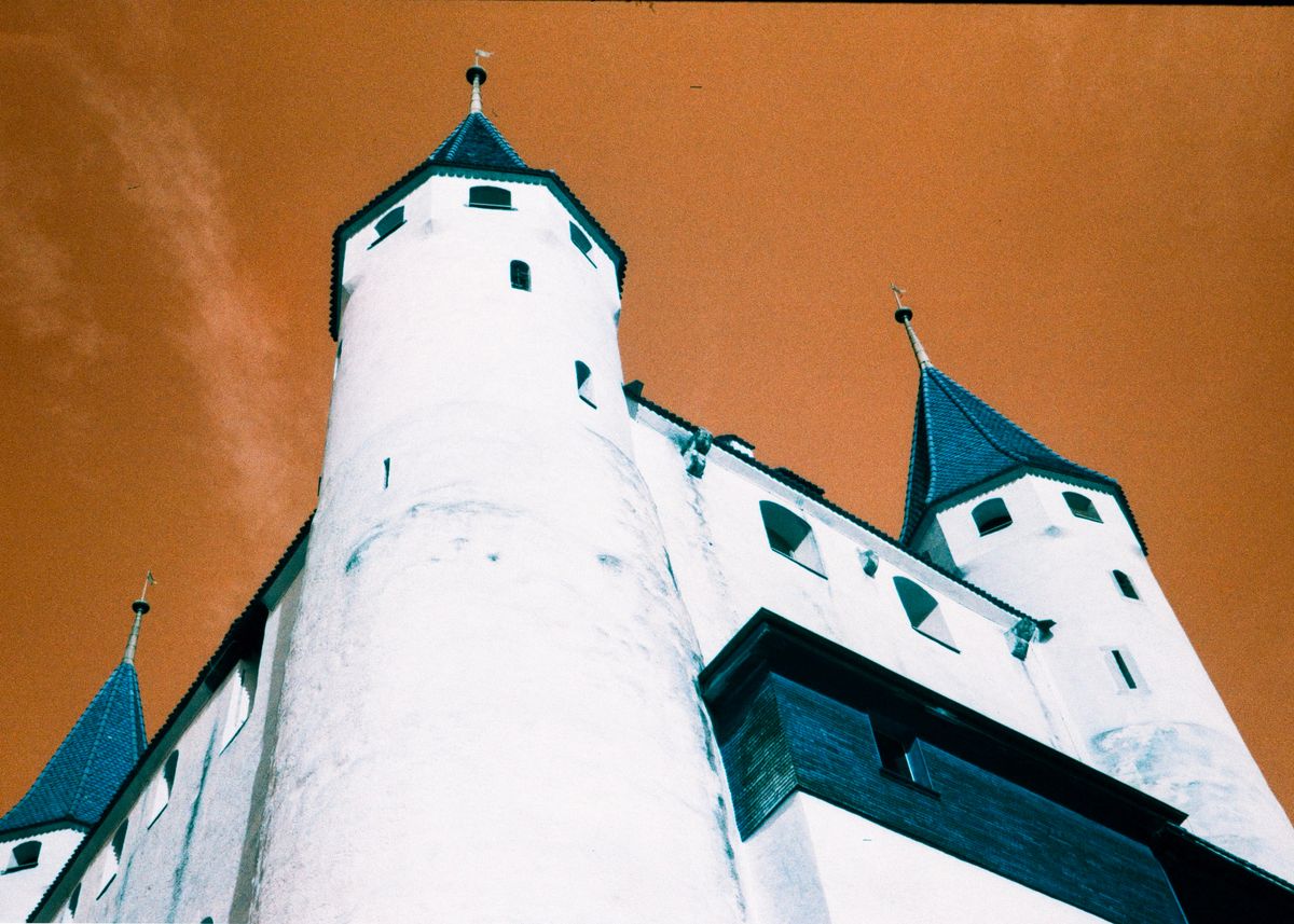 'Swiss Castle ' Poster, picture, metal print, paint by Abigail Roscoe ...