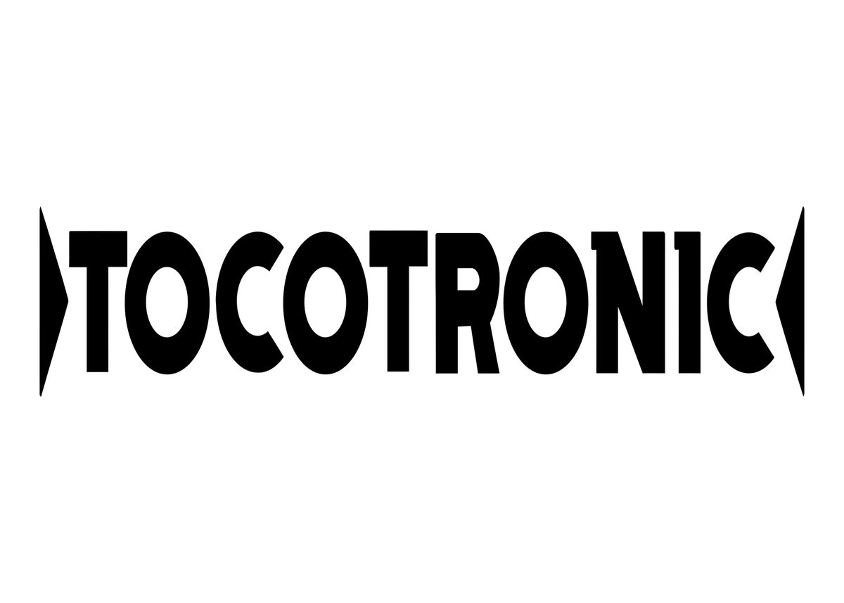 'Tocotronic Band Logo' Poster, picture, metal print, paint by Lupe Blalock | Displate
