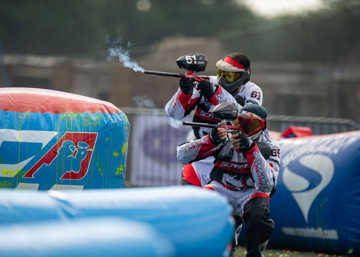 'Paintball Action' Poster, picture, metal print, paint by Alex Starkh ...