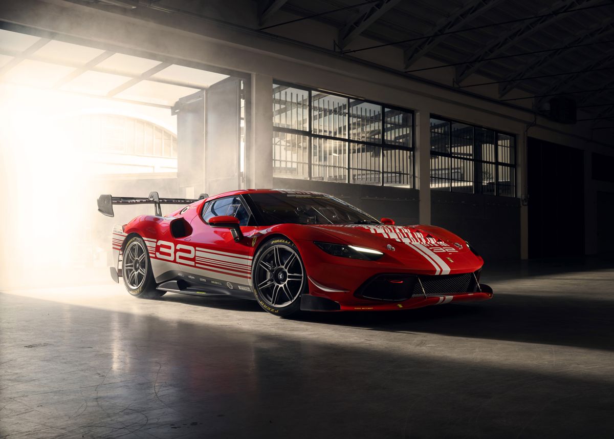 'Ferrari 499P Race Car' Poster, picture, metal print, paint by Cars ...