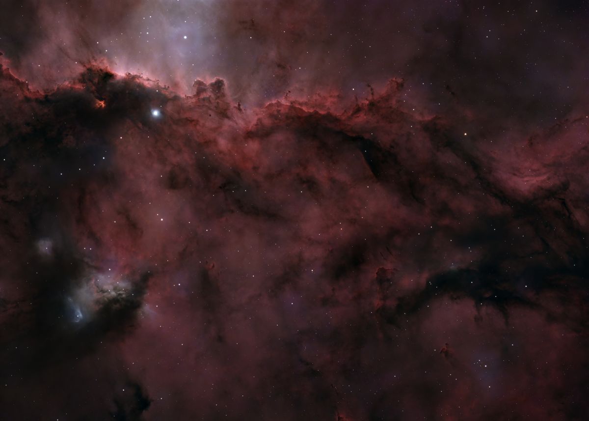 'The Fighting Dragons of Ara Nebula' Poster, picture, metal print ...
