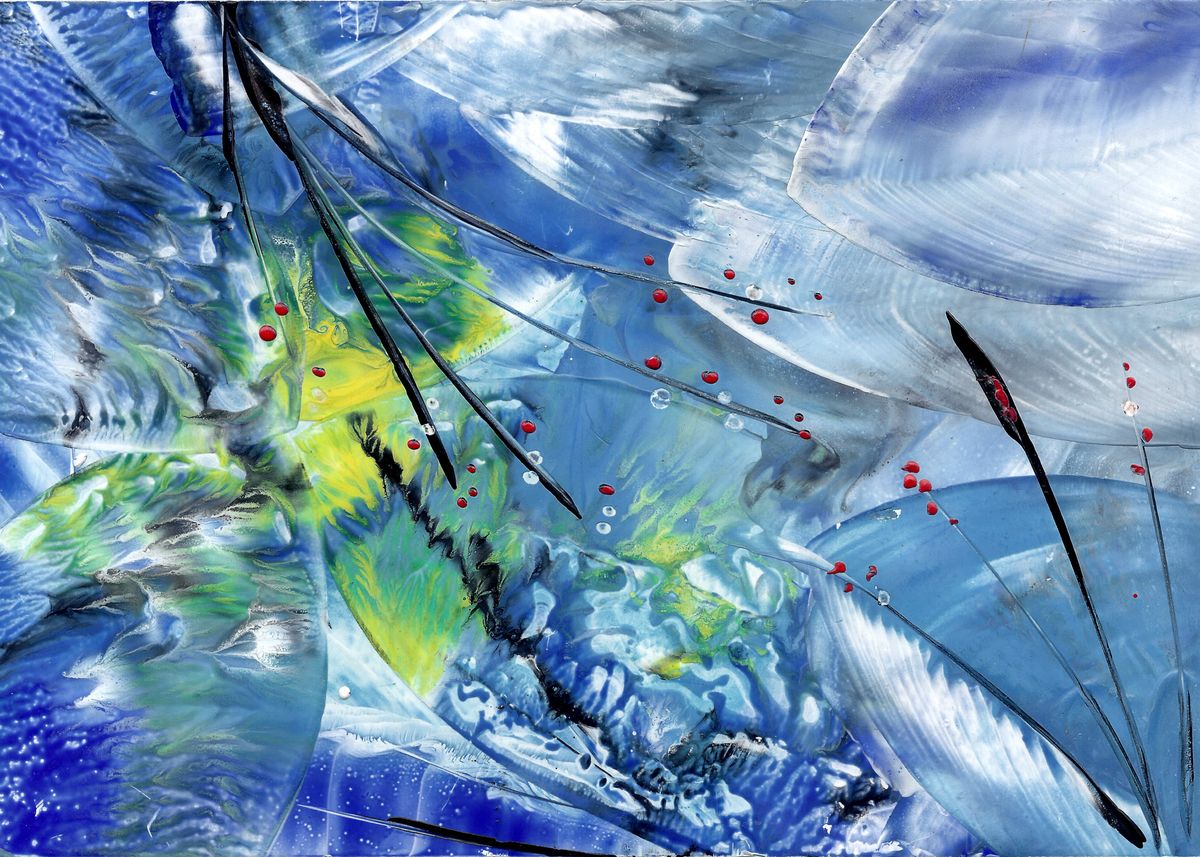 'First Steps' Poster, picture, metal print, paint by Seki | Displate