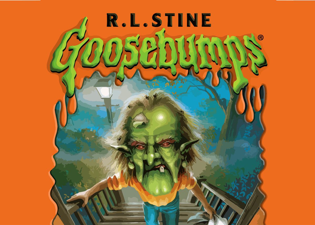 'Goosebumps Book Cover' Poster, picture, metal print, paint by Asy ...