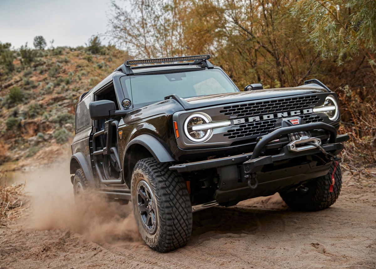 'Ford Bronco' Poster, picture, metal print, paint by Ford | Displate