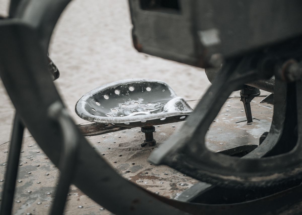 'Witness to Times Past: An Old War Machine' Poster, picture, metal ...