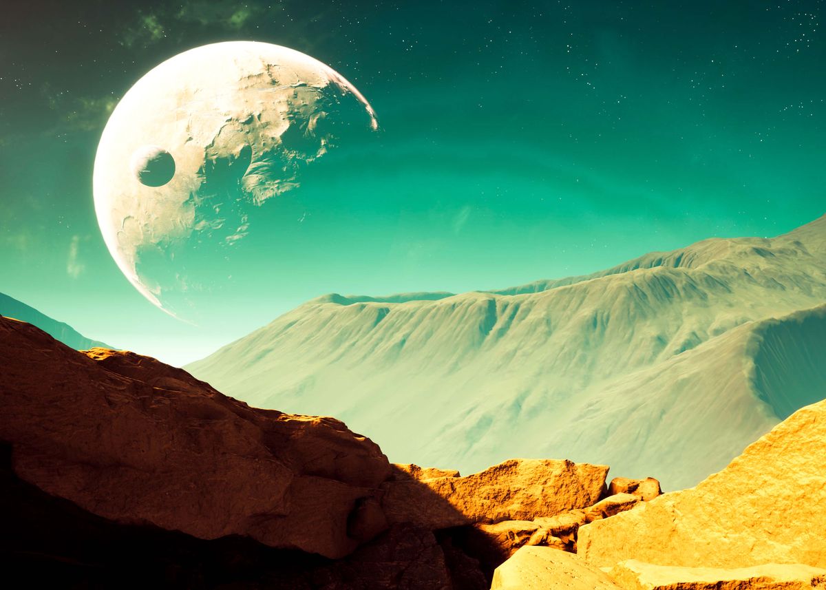 'The Invincible' Poster, picture, metal print, paint by Essence | Displate