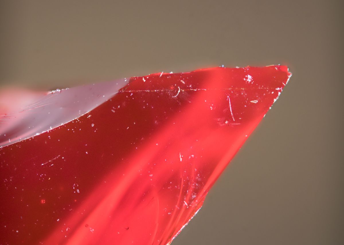 'Red Crystal Close-up' Poster, picture, metal print, paint by Meowka ...