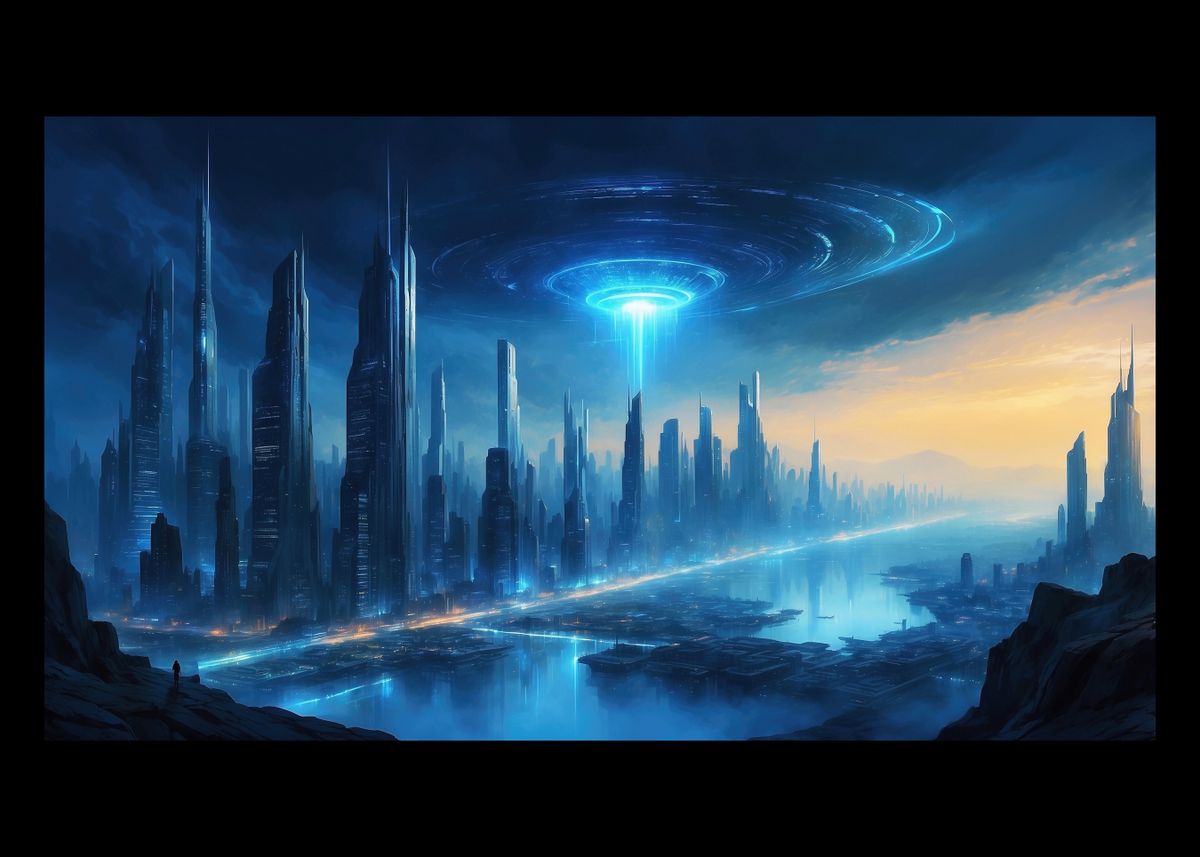 'The Arrival' Poster, picture, metal print, paint by Colin Charisma ...