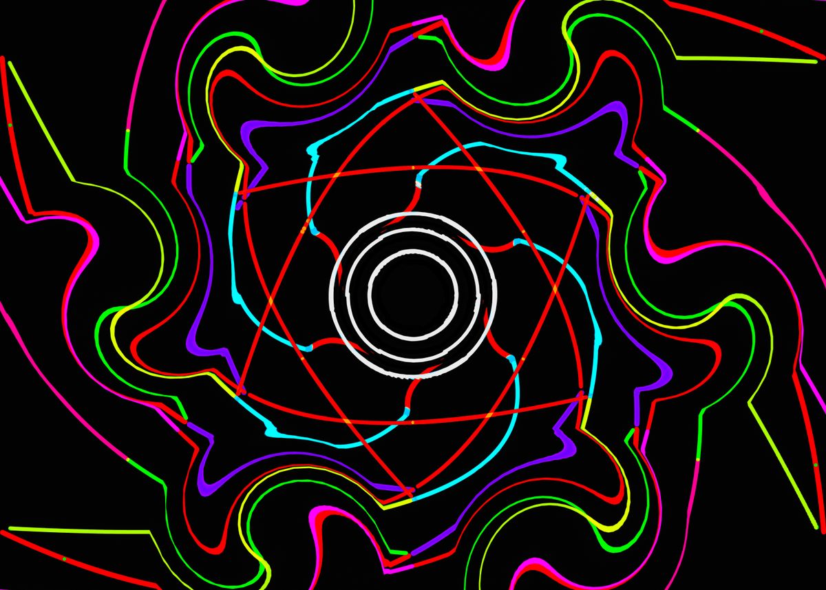 'The Eye of David' Poster, picture, metal print, paint by LucidLucie ...