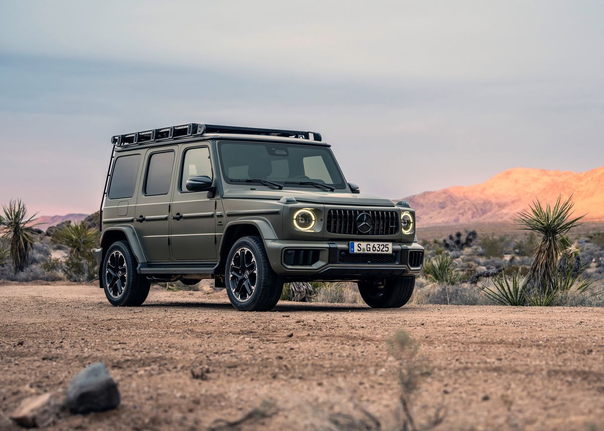 'Mercedes-Benz G-Wagon Off-Road' Poster, picture, metal print, paint by ...