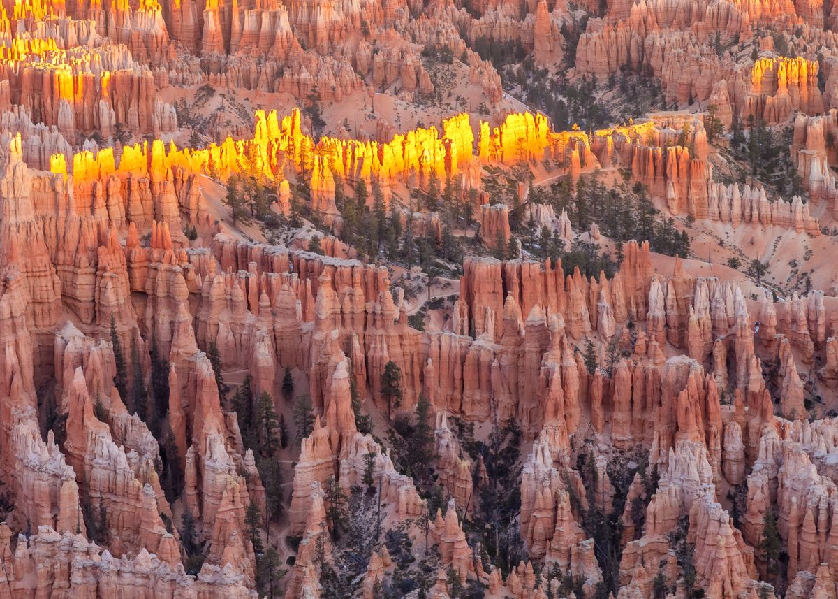 'Bryce Canyon Hoodoos' Poster, picture, metal print, paint by Jonathan ...