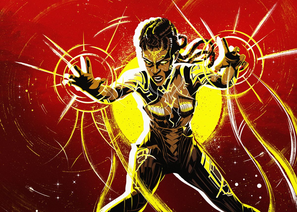 'Mage Medarda' Poster, picture, metal print, paint by Arcane | Displate