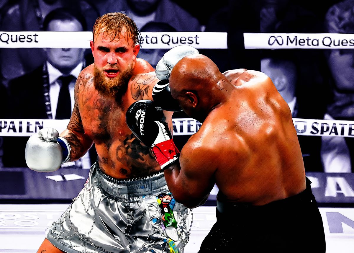 'Mike Tyson' Poster, picture, metal print, paint by Mus Mius | Displate