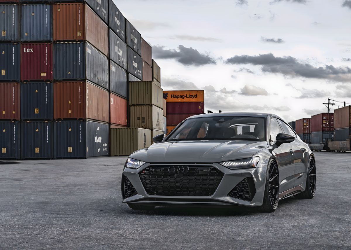 'Audi RS7 Sportback' Poster, picture, metal print, paint by Good poster ...