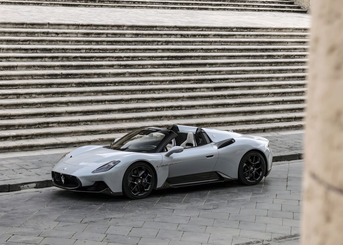 'Maserati MC20 Cielo Convertible' Poster, picture, metal print, paint ...