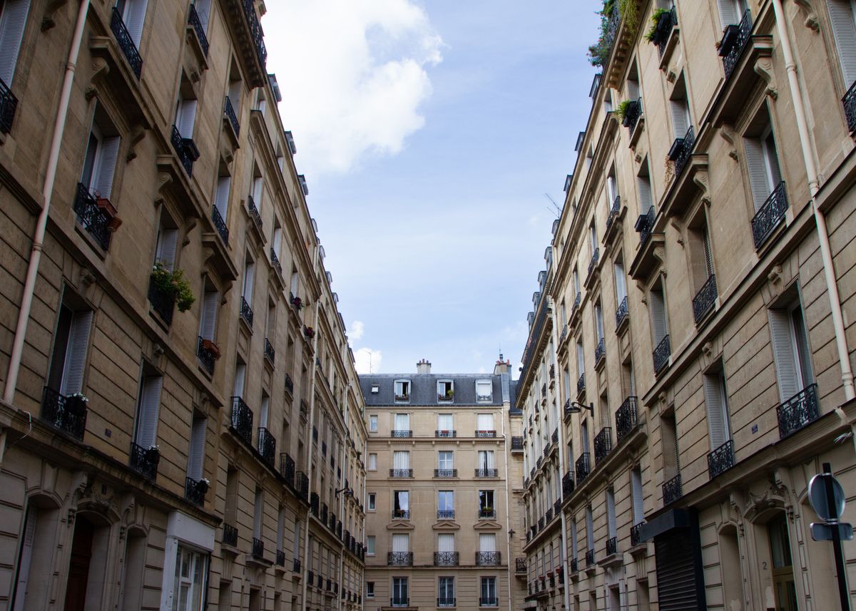 'Parisian Alleyway' Poster, picture, metal print, paint by Suzanne de ...