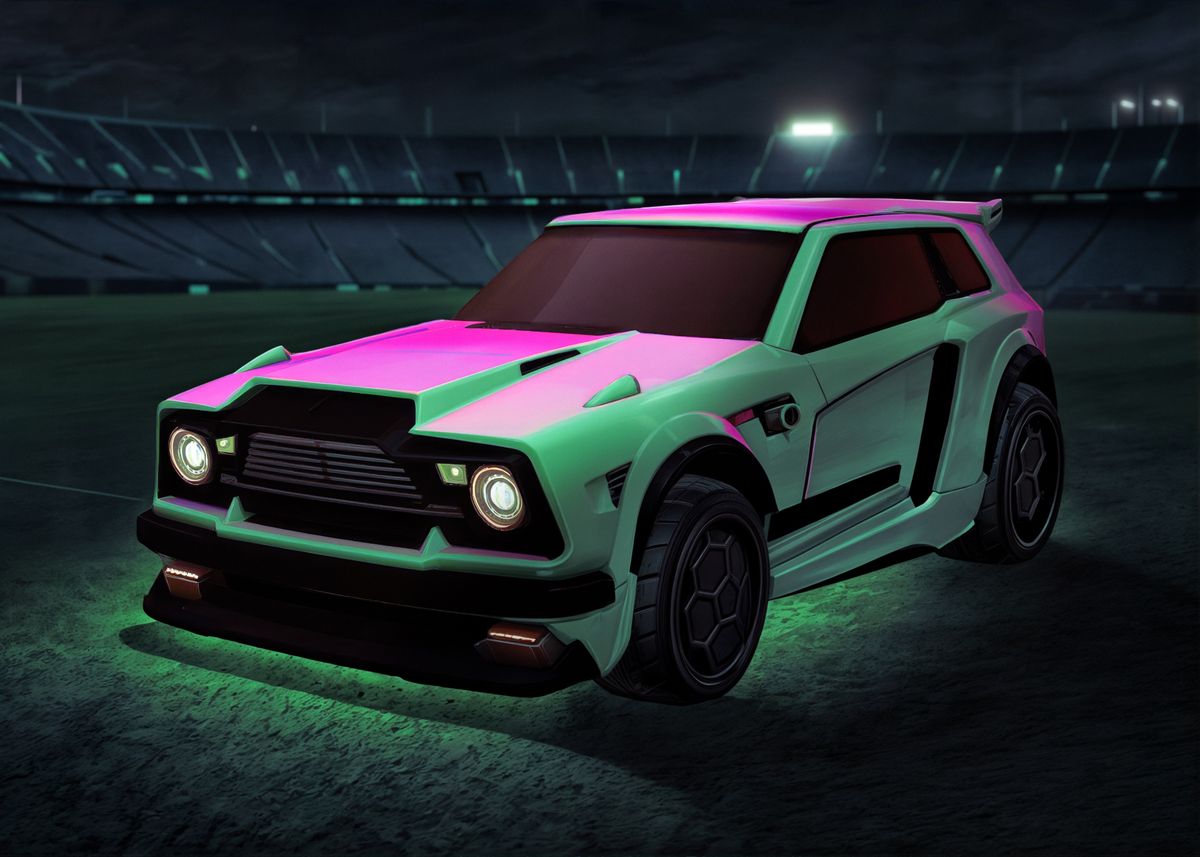 'Fennec car ' Poster, picture, metal print, paint by Kitty Kit | Displate