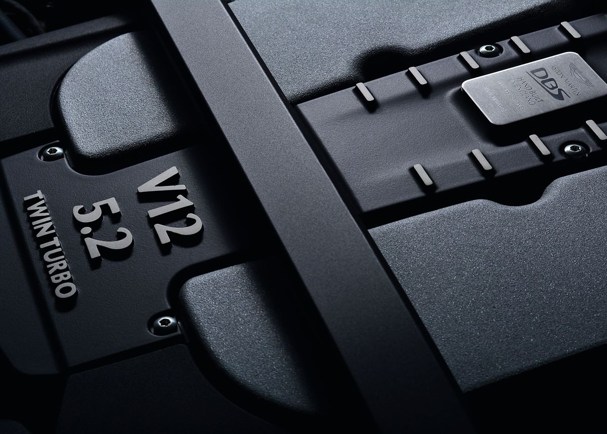 'Aston Martin V12 Engine' Poster, picture, metal print, paint by Rollz ...