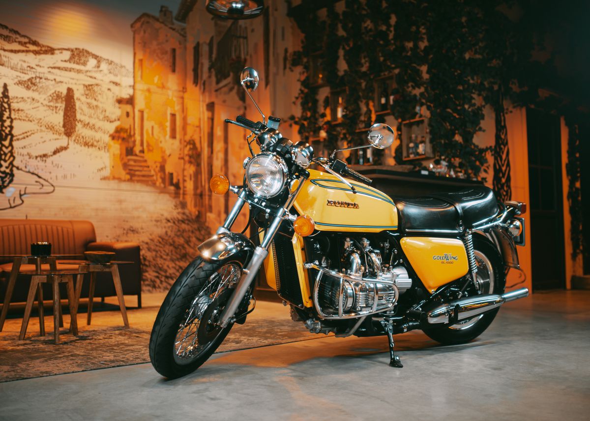 'Honda CB750 Motorcycle' Poster, picture, metal print, paint by ...