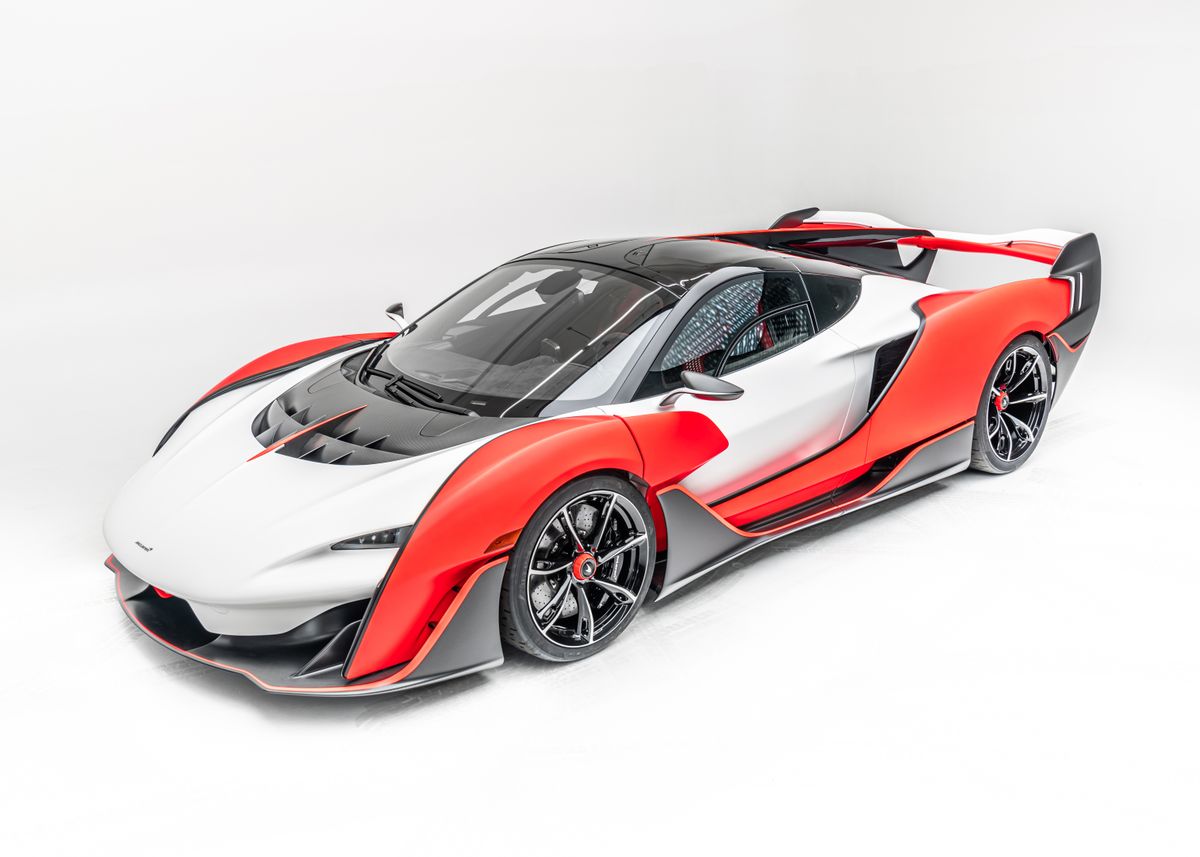 'McLaren Speedtail' Poster, picture, metal print, paint by Rainnewbie ...