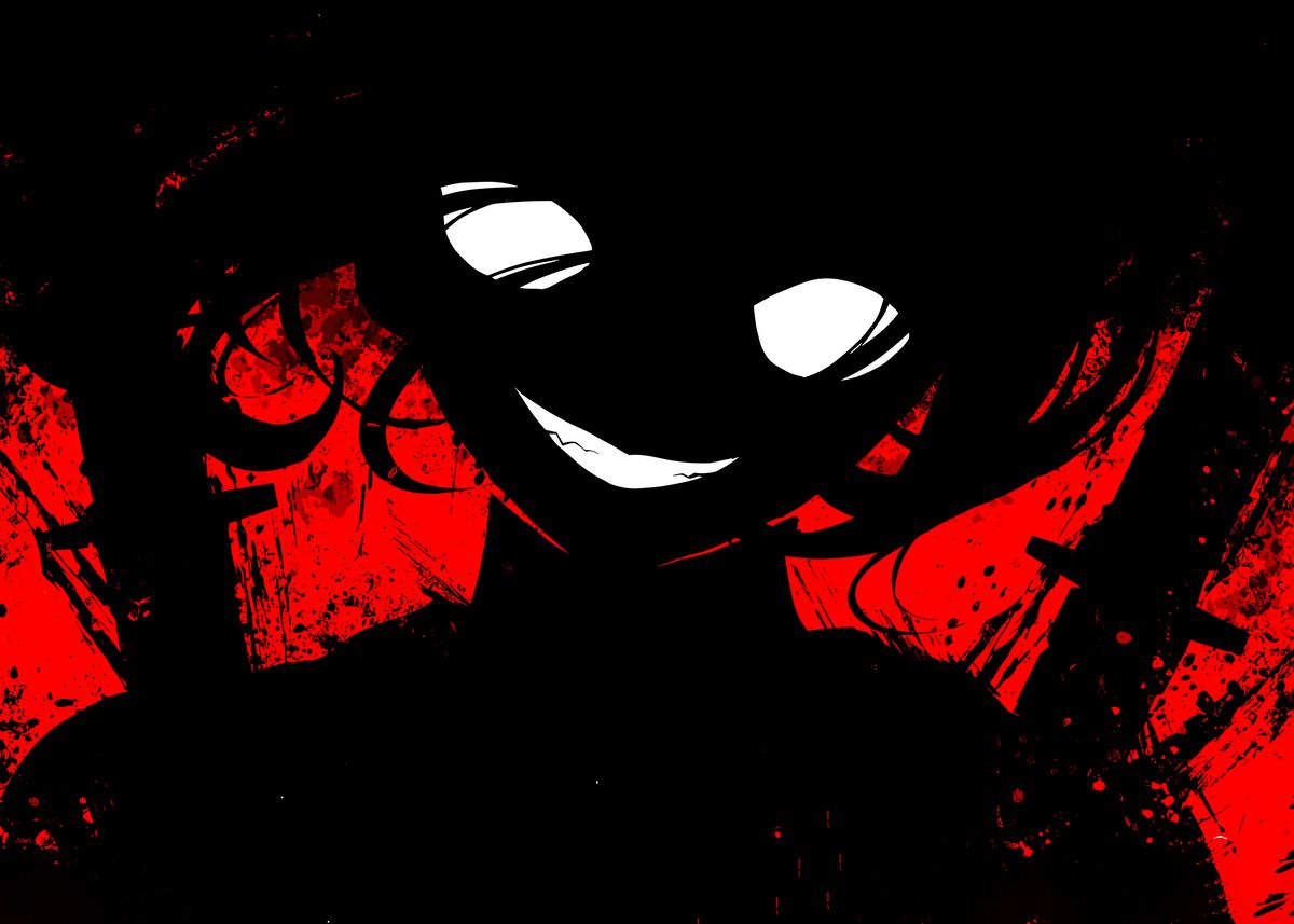 'The Dark Ninja Girl' Poster, picture, metal print, paint by Lestat de ...