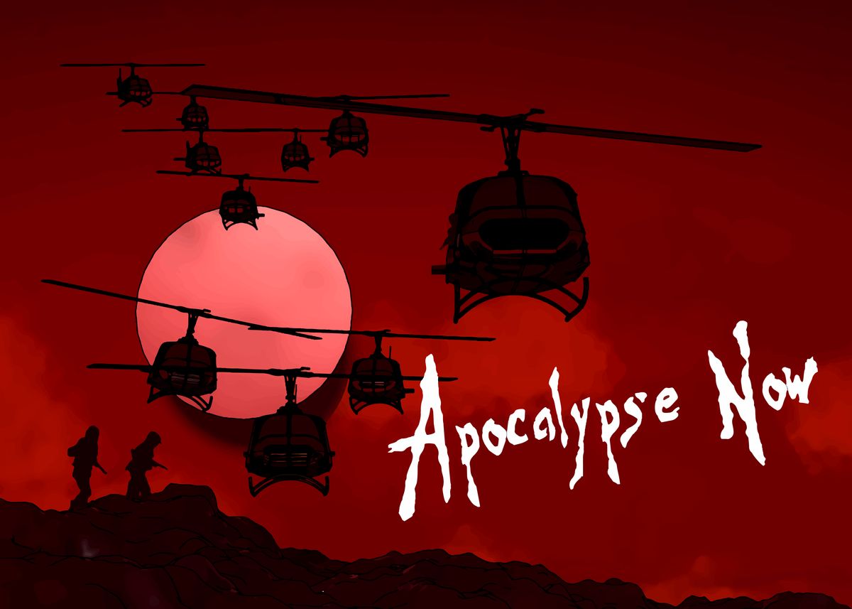 'Apocalypse Now Artwork' Poster, picture, metal print, paint by aca ...