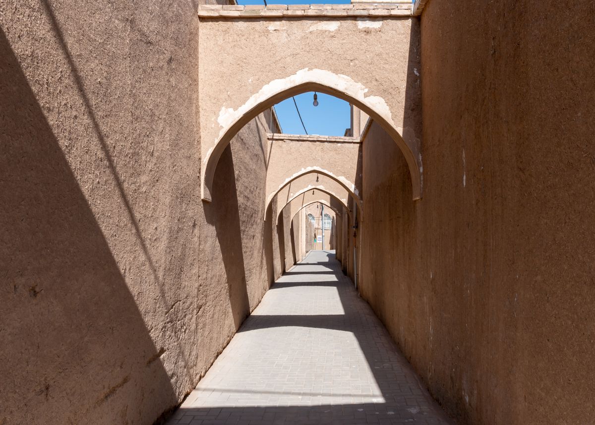 'Arched Alleyway in Iran' Poster, picture, metal print, paint by Adel ...