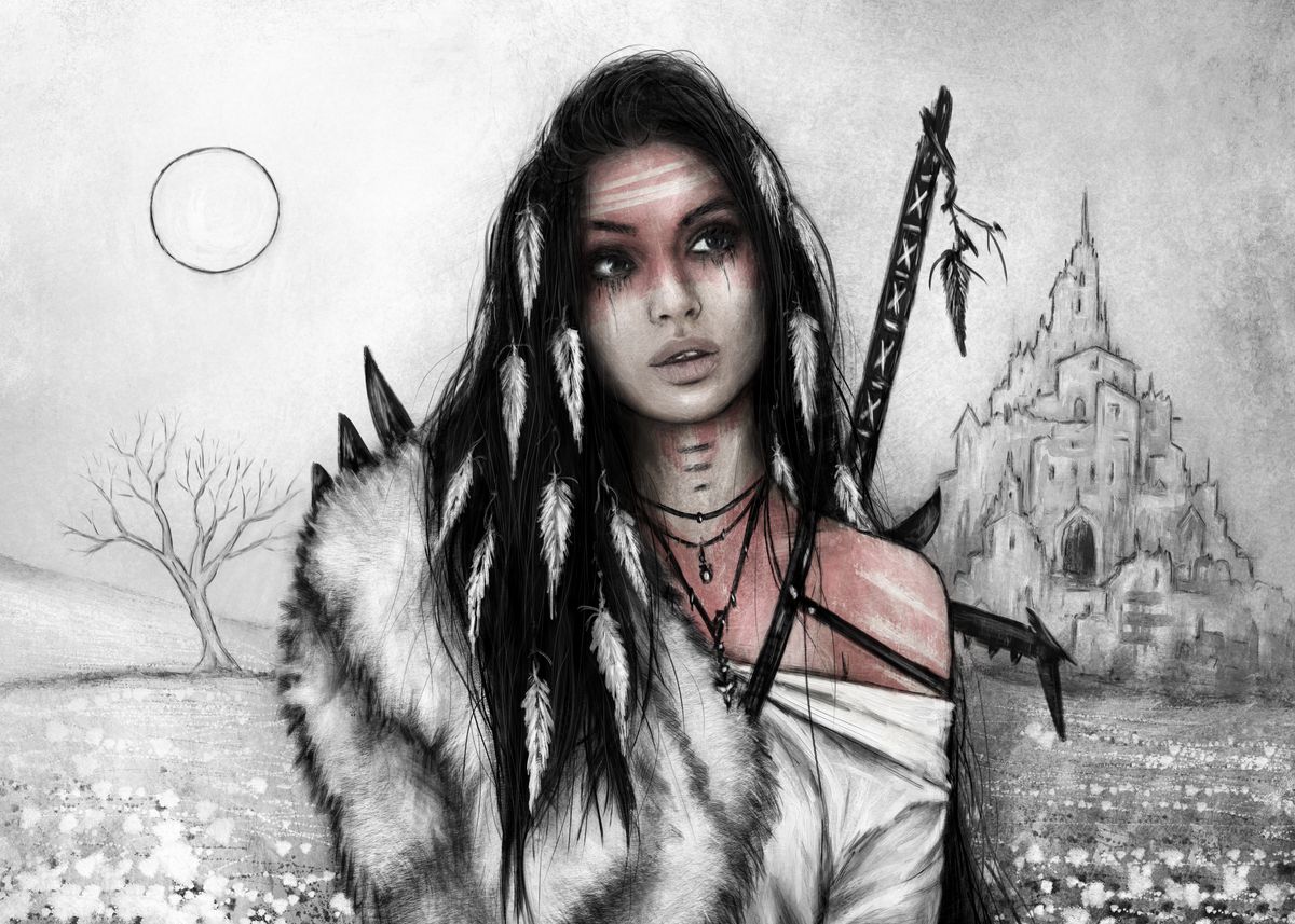'A Thousand Years' Poster, picture, metal print, paint by Justin Gedak ...