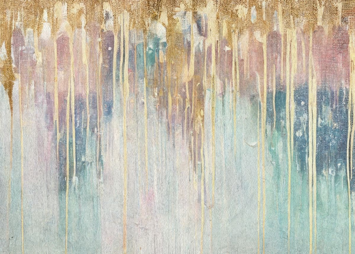 'Abstract Dripping Paint' Poster, picture, metal print, paint by ...