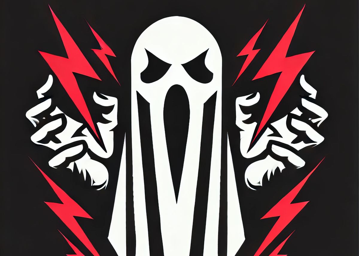 'Ghost Army PsyOp Two' Poster, picture, metal print, paint by CyberMutants | Displate