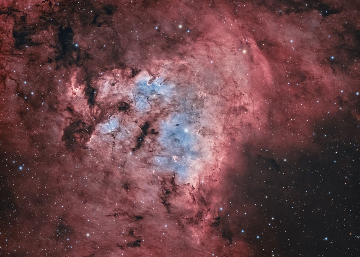 'Cosmic Nebula' Poster, picture, metal print, paint by Dominic Gareau ...