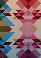 'Abstract geometric 6' Poster by eDrawings 38 | Displate