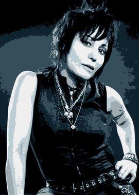 'Joan Jett ' Poster, picture, metal print, paint by Josh B | Displate