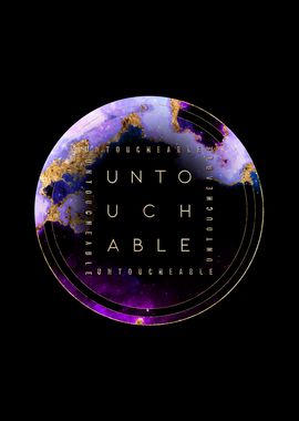 'Untoucheable Inspirational' Poster, picture, metal print, paint by ...