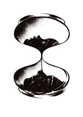 'Sand watch' Poster, picture, metal print, paint by Dark Zeka | Displate