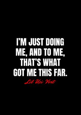 'Lil Uzi Vert Quotes' Poster, picture, metal print, paint by Best ...