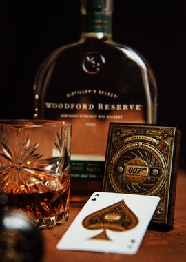 '007 Alcohol Card Mancave' Poster, picture, metal print, paint by Aiden ...