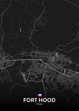 'Fort Hood TX' Poster, picture, metal print, paint by IMR Designs ...