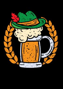 'German Oktoberfest' Poster, picture, metal print, paint by NAO | Displate