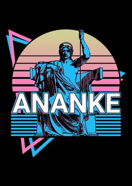 'Ananke Goddess Ancient Gre' Poster, picture, metal print, paint by ...