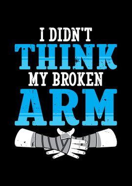 'Broken Arm' Poster, picture, metal print, paint by Sebastian Wünsche ...