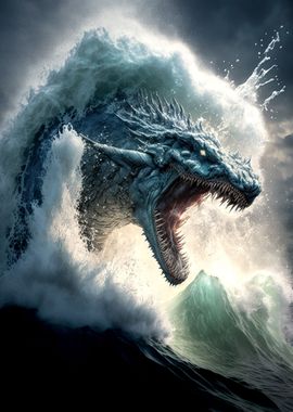 'Magical sea creature' Poster, picture, metal print, paint by Arturo ...