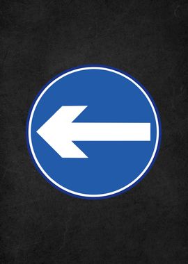 'road badges sign ' Poster, picture, metal print, paint by Bestselling ...