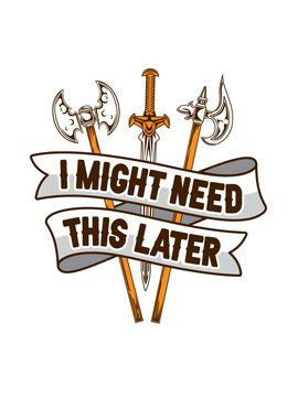 'LARP RPG Role Playing' Poster, picture, metal print, paint by Michael ...