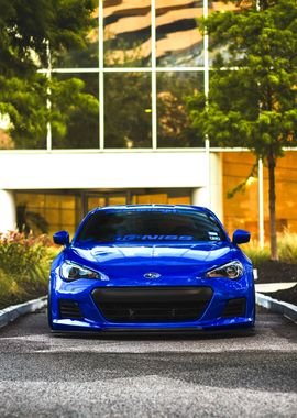 'Subaru BRZ ' Poster, picture, metal print, paint by Sport Cars | Displate