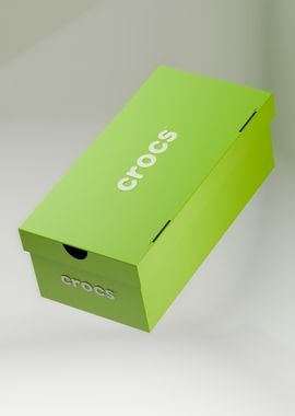 'Crocs Box' Poster, picture, metal print, paint by Cm Madden | Displate