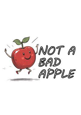 'Not a Bad Apple' Poster, picture, metal print, paint by Sinking ...